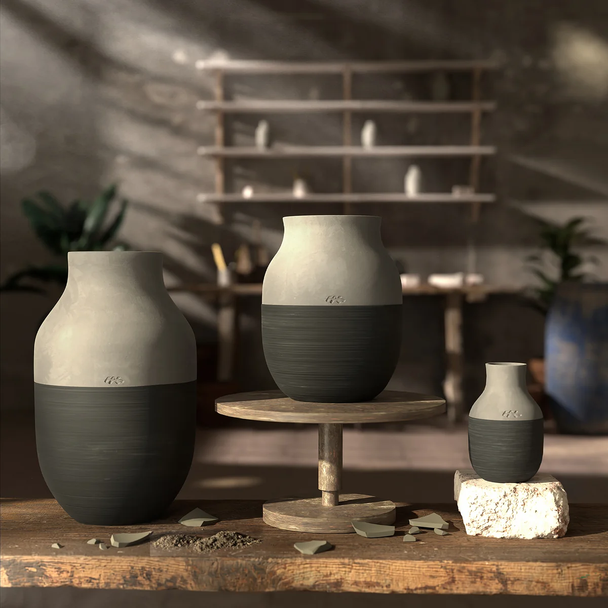 Omaggio Circulare Vase von Kähler Design | Connox