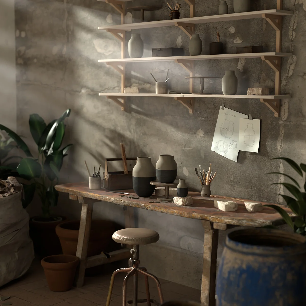 Omaggio Circulare Vase von Kähler Design | Connox