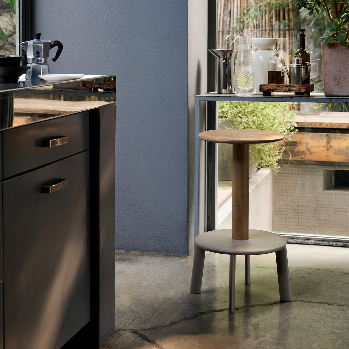 Preisvergleich für &Tradition - Massif AV40 Barhocker, Eiche dunkel ...